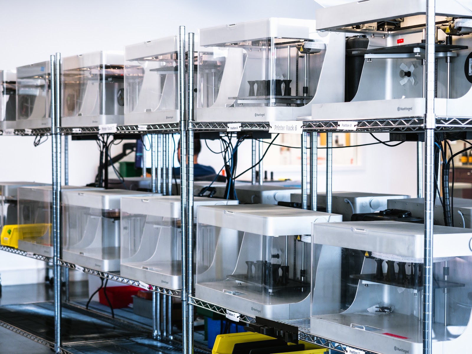 markforged-printfarm-3d-drucker-mark3d - Mark3D - Markforged 3D-Drucker