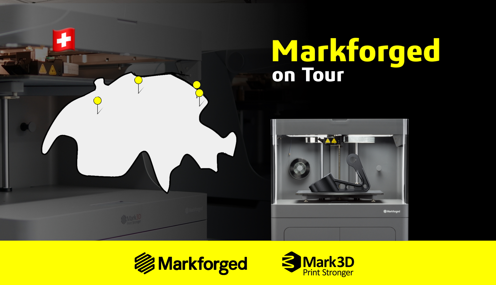 Markforged on Tour in der Schweiz - Mark3D - Markforged 3D-Drucker