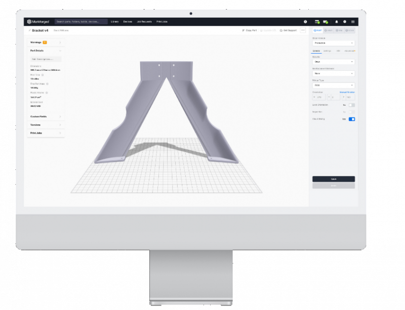 Markforged FX10 - Industrieller Großformat 3D-Drucker | Mark3D