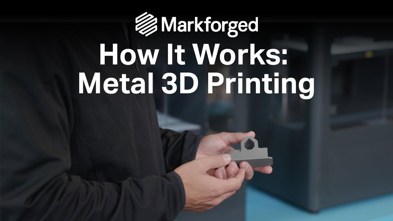 Metal X 3D Printer from Markforged - Metal Printing made affordable