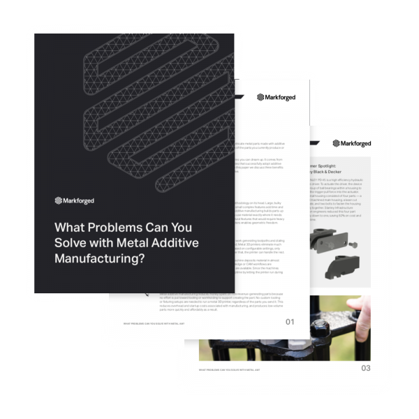 What Problems Can You Solve with Metal Additive Manufacturing?
