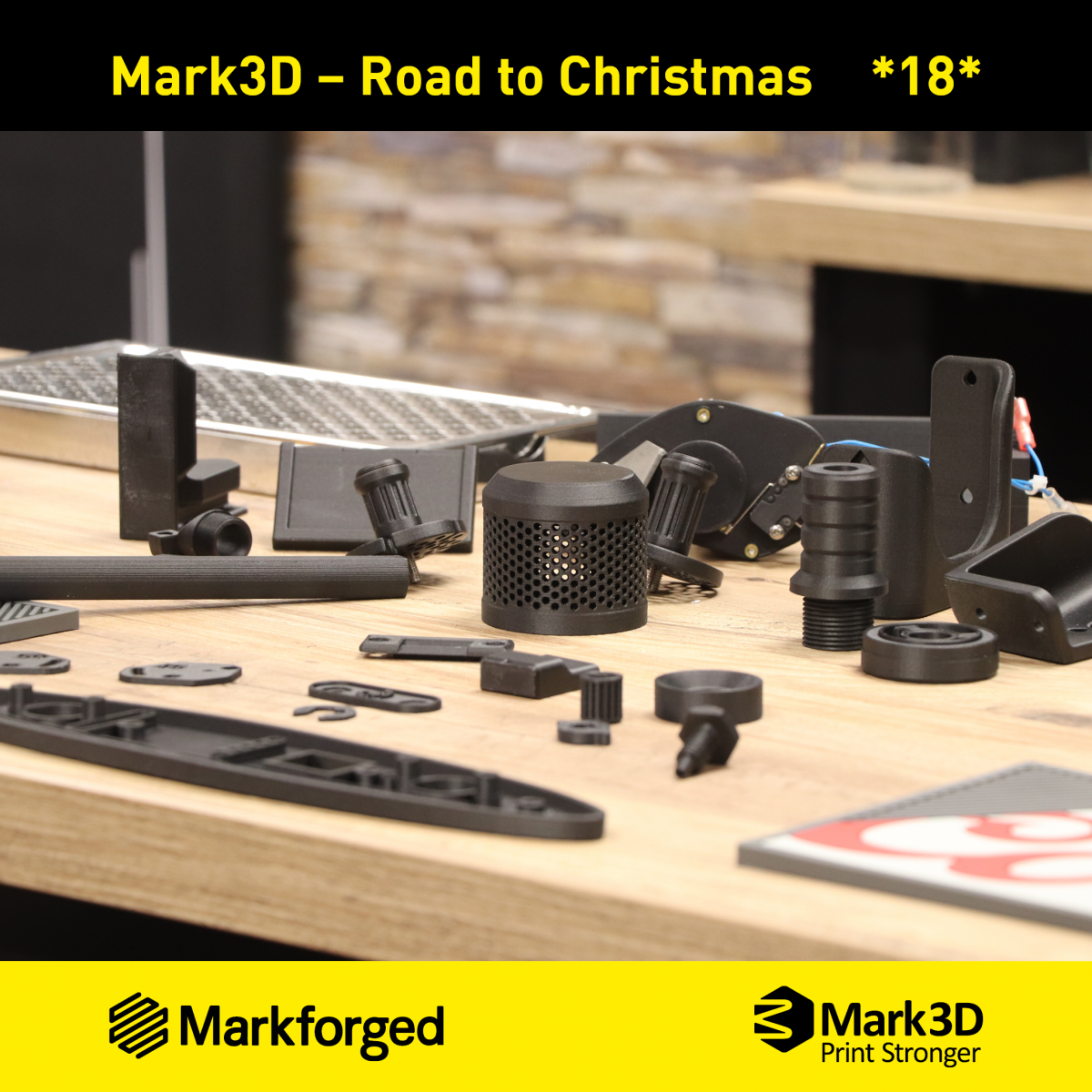 #18 Road to Christmas – Clenaware Systems - Mark3D UK - Markforged partner