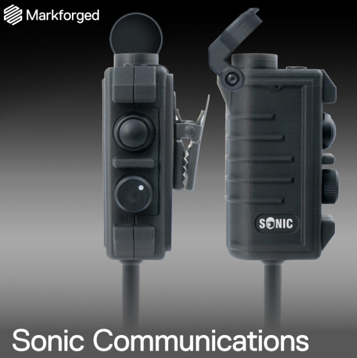 sonic communications image - Mark3D UK - Markforged partner for 3D printers in the UK