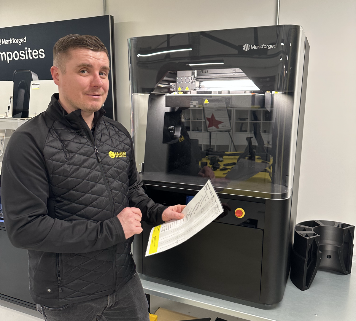 danny being consultative cropped - Mark3D UK - Markforged partner for ...