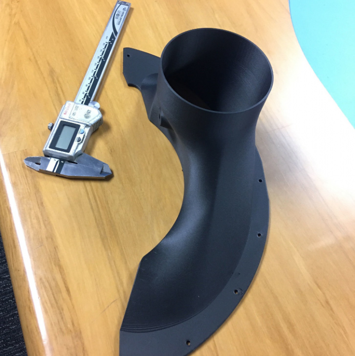 3D printed brake duct pattern - Mark3D UK - Markforged partner for 3D ...