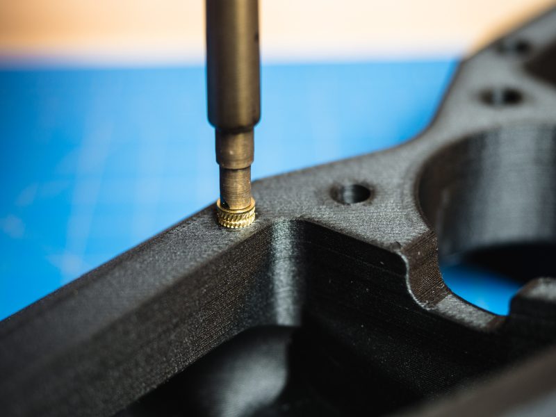 Incorporating Nuts and Thread Inserts in 3D Prints with Markforged