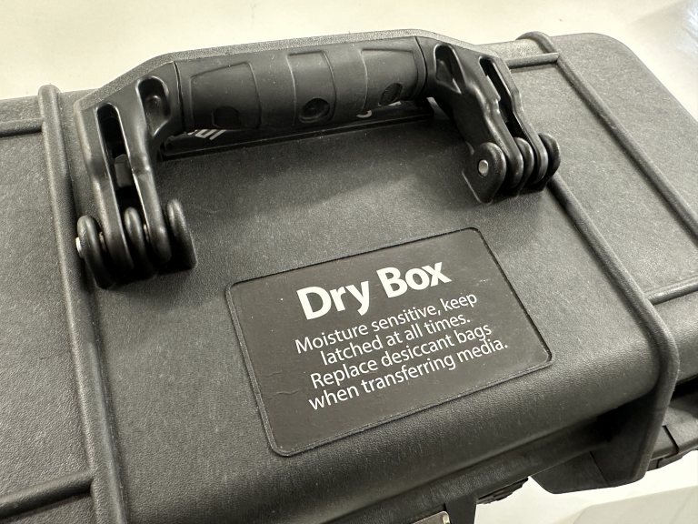 Markforged Dry Box top view - Mark3D UK - Markforged partner for 3D printers in the UK