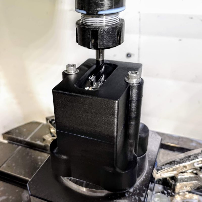 3D Printed Machining Fixture for Stainless Steel