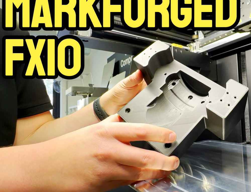 Incorporating Nuts and Thread Inserts in 3D Prints with Markforged